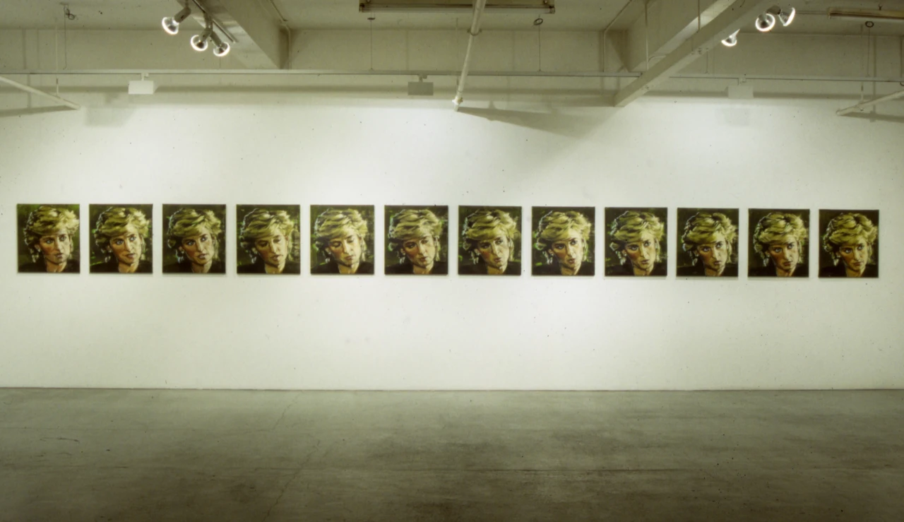 Blinking Diana (12 panels) – John Keane