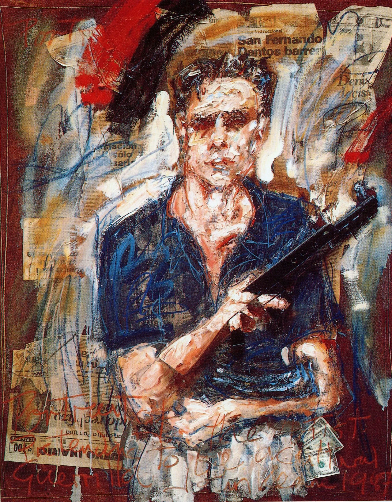 Portrait of the Artist Pretending to be a Cultural Guerrilla – John Keane